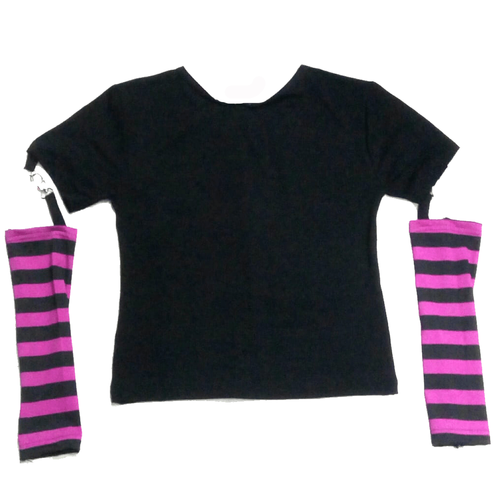 Blusa e-girl Hello Gothic - Short Fuse